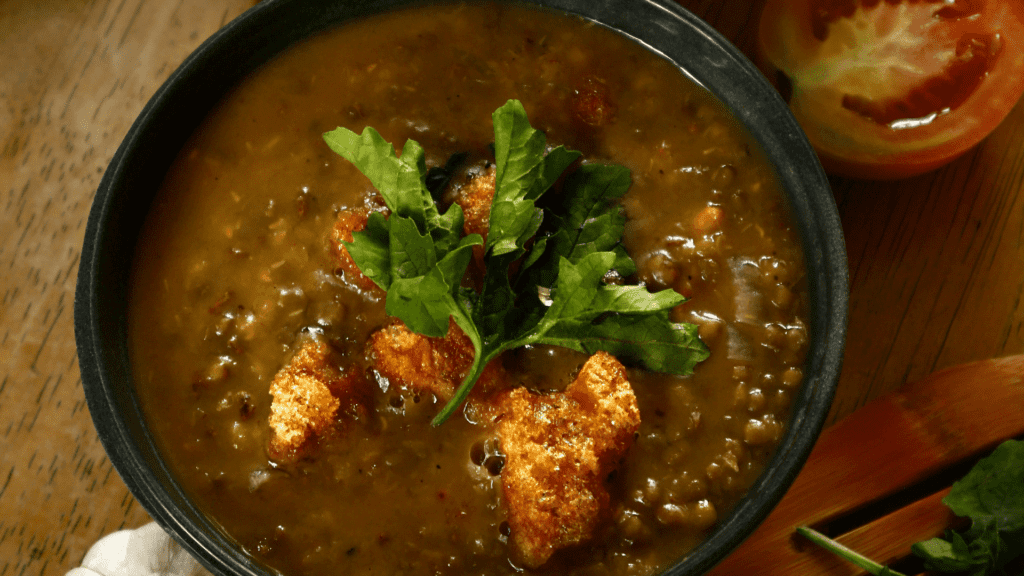 GINISANG MONGGO (with Chicharon) - philippineAdobo.com